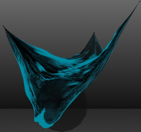kangaroo cloth simulation