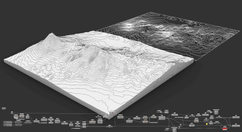 topographic contour lines | Food4Rhino