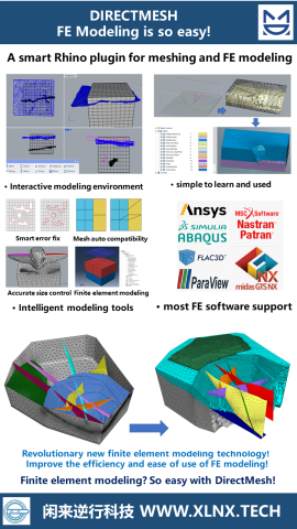 DirectMesh-The greatest Rhino plugin for meshing and finite element ...