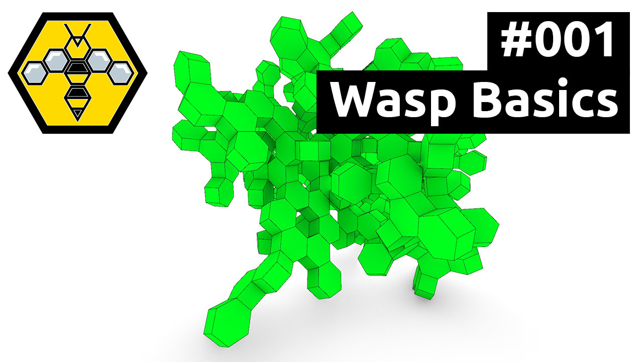 Wasp for Grasshopper #101 - Tutorial #001: Wasp Basics | Food4Rhino